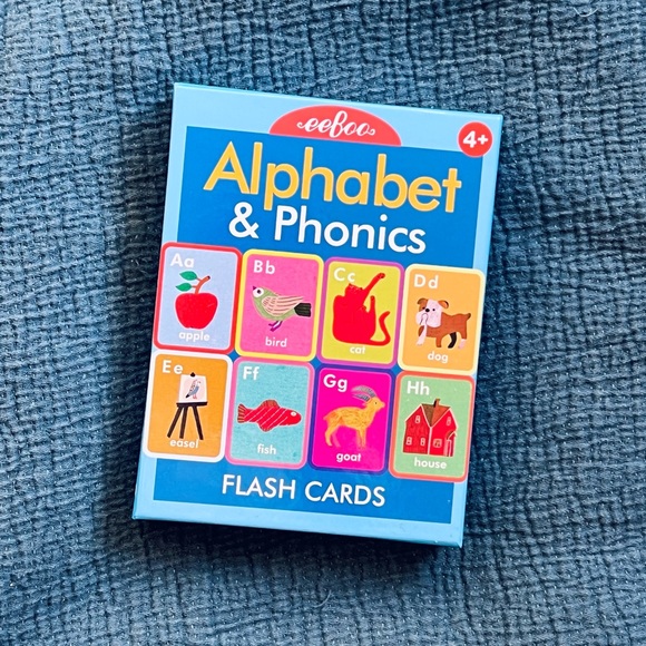Toys | Colorful Playful Alphabet Phonics Sturdy Flash Cards Educational ...